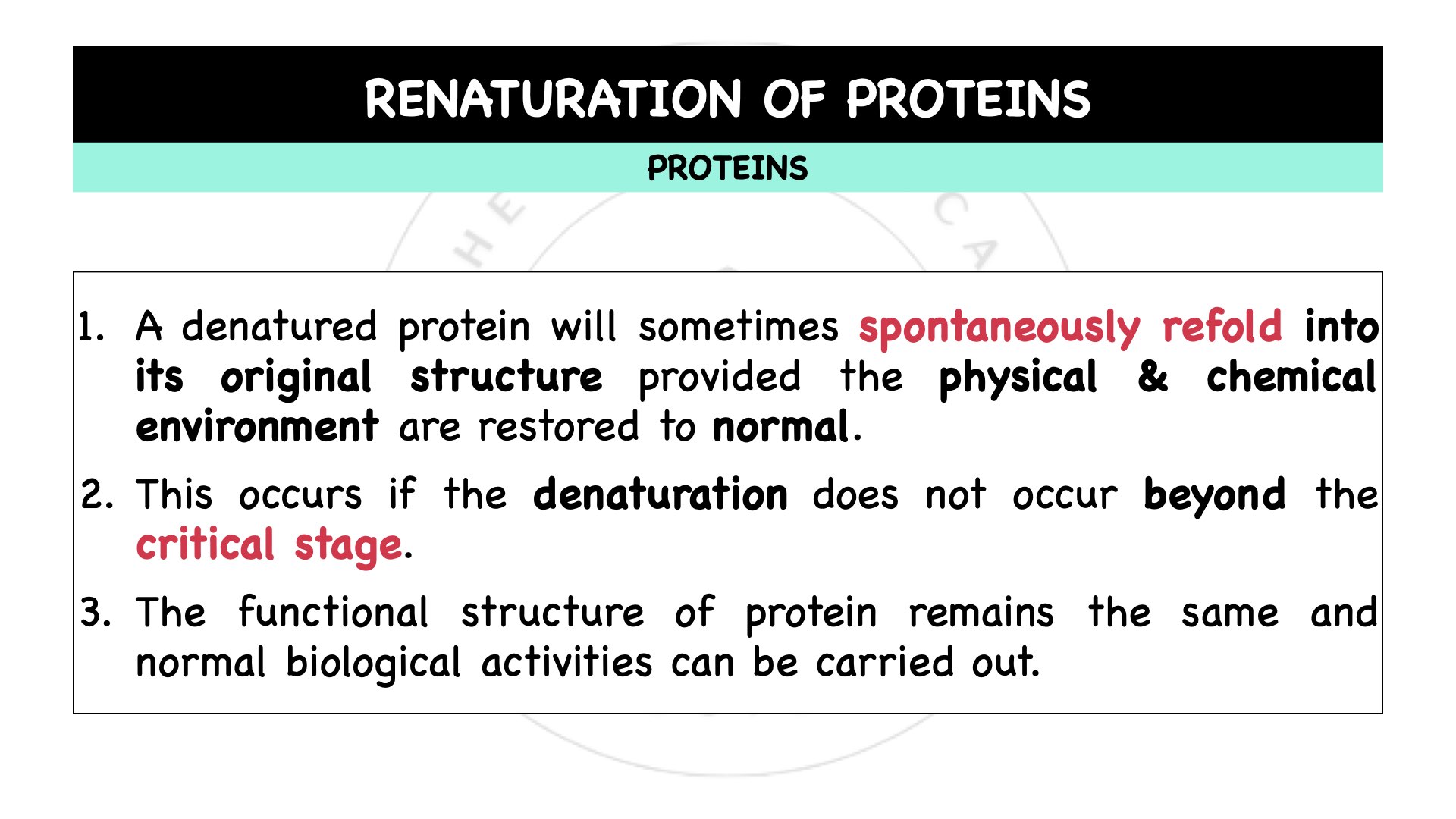 Proteins – Denaturation, Renaturation, Composition & Structure – The ...