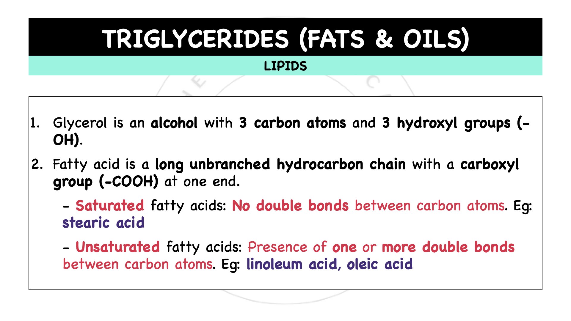 Lipids – Triglycerides – The Theoretical Doctor